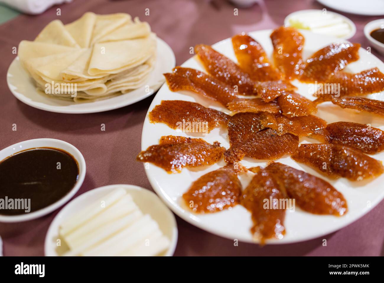 Peking duck asian chinese food Stock Photo - Alamy