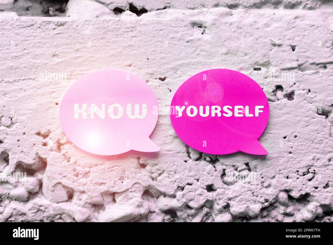 Text sign showing Know Yourself, Conceptual photo Find You ...