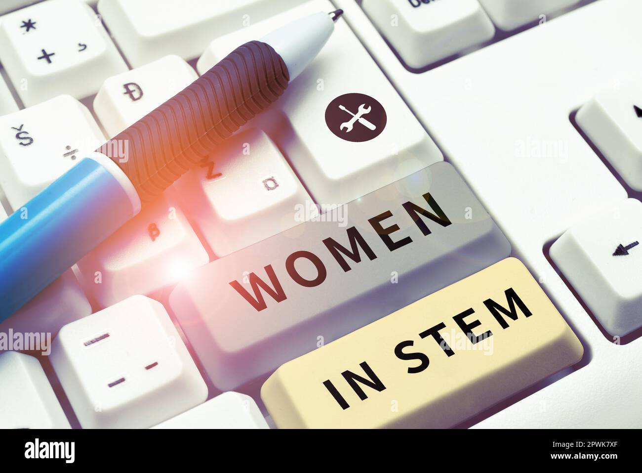 Conceptual caption Women In Stem, Word Written on Science Technology ...