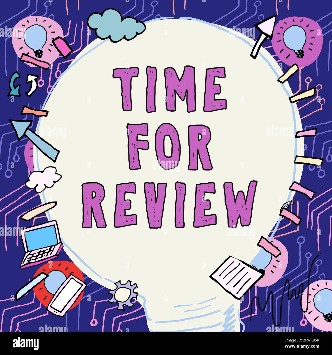 Inspiration showing sign Time For Review, Word for Evaluation Feedback ...