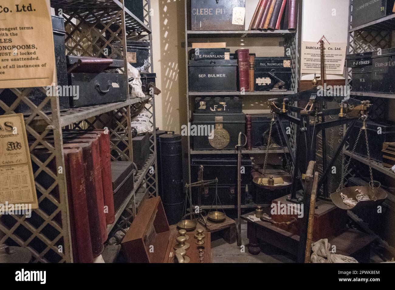 Victorian bank vault hi-res stock photography and images - Alamy