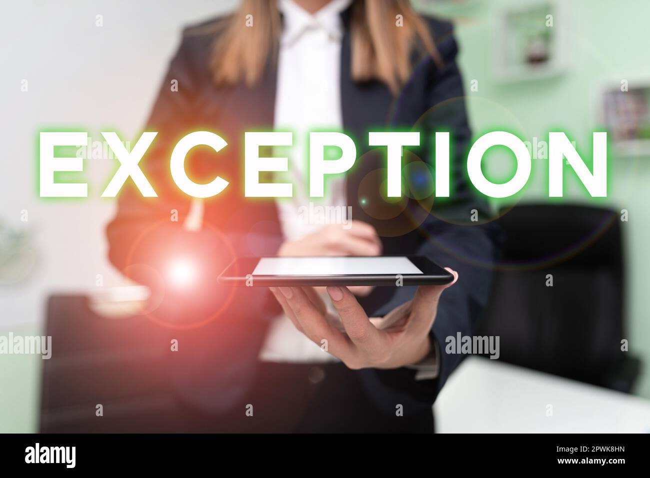 Inspiration showing sign Exception, Business concept person or thing ...