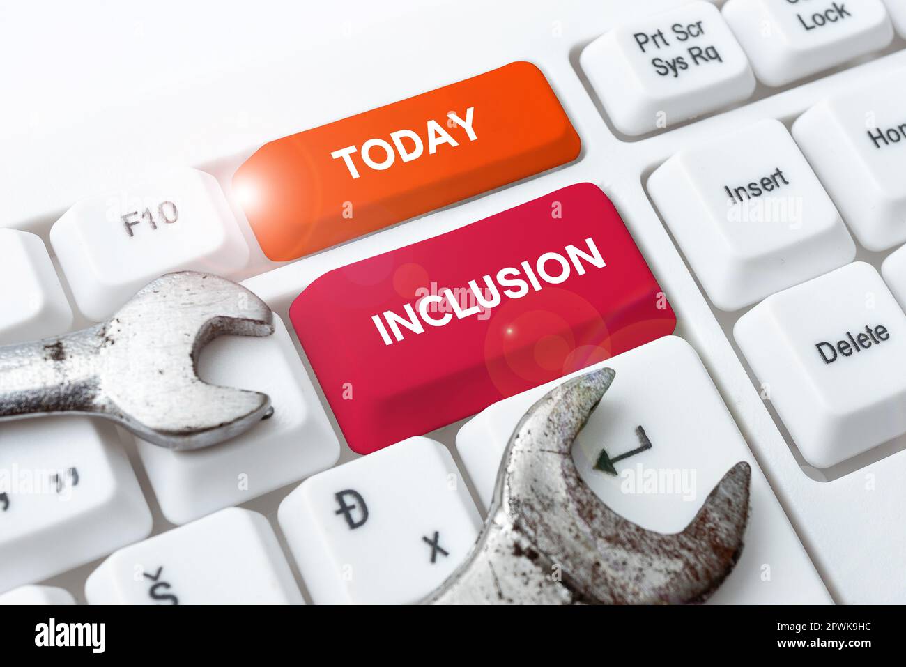 Sign displaying Inclusion, Business approach action state including of ...