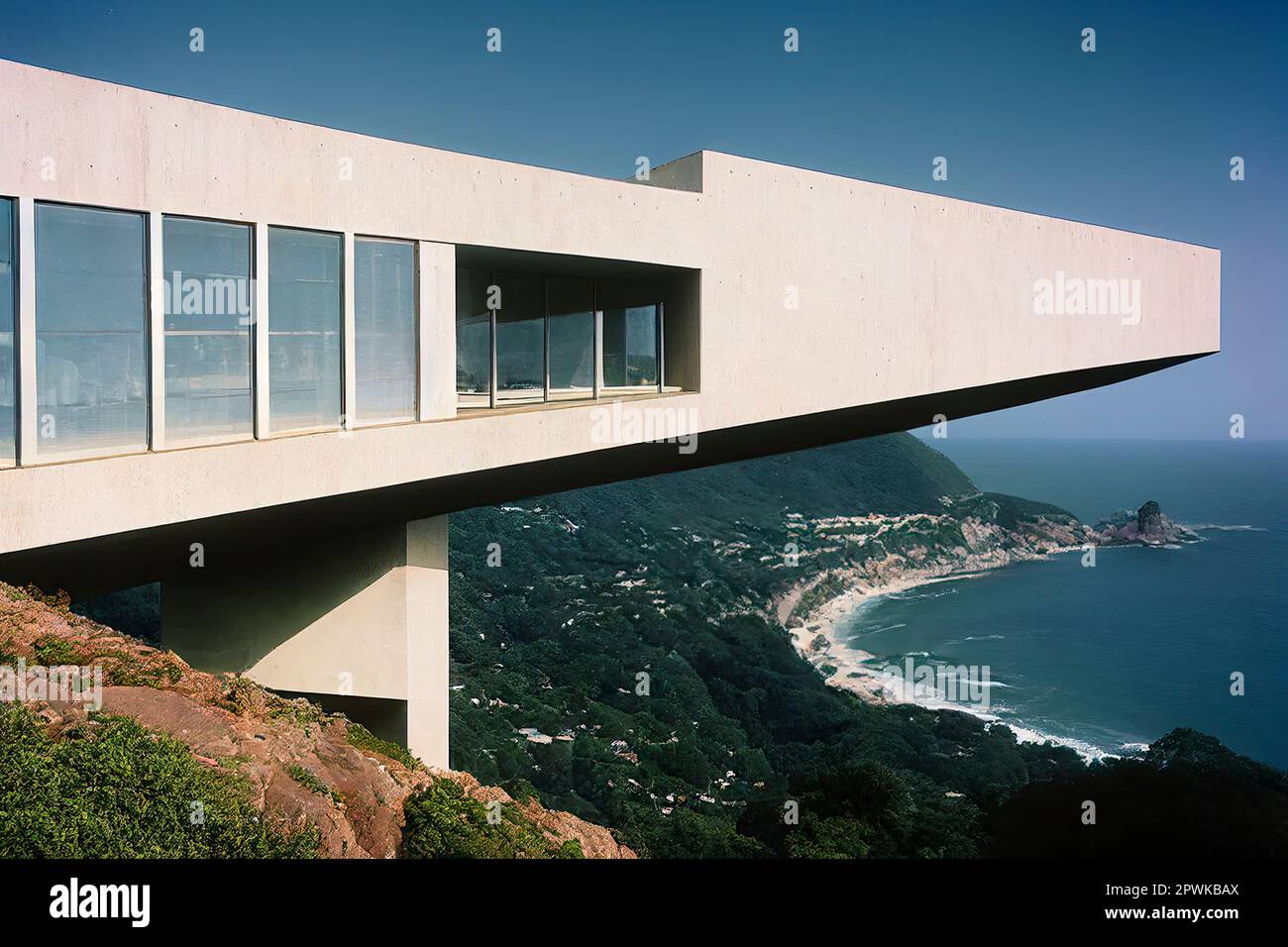 Distant building on cliff hi-res stock photography and images - Alamy