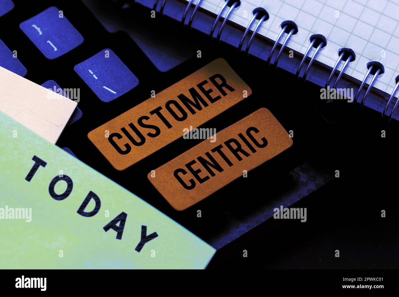 Inspiration showing sign Customer Centric, Business overview process of ...