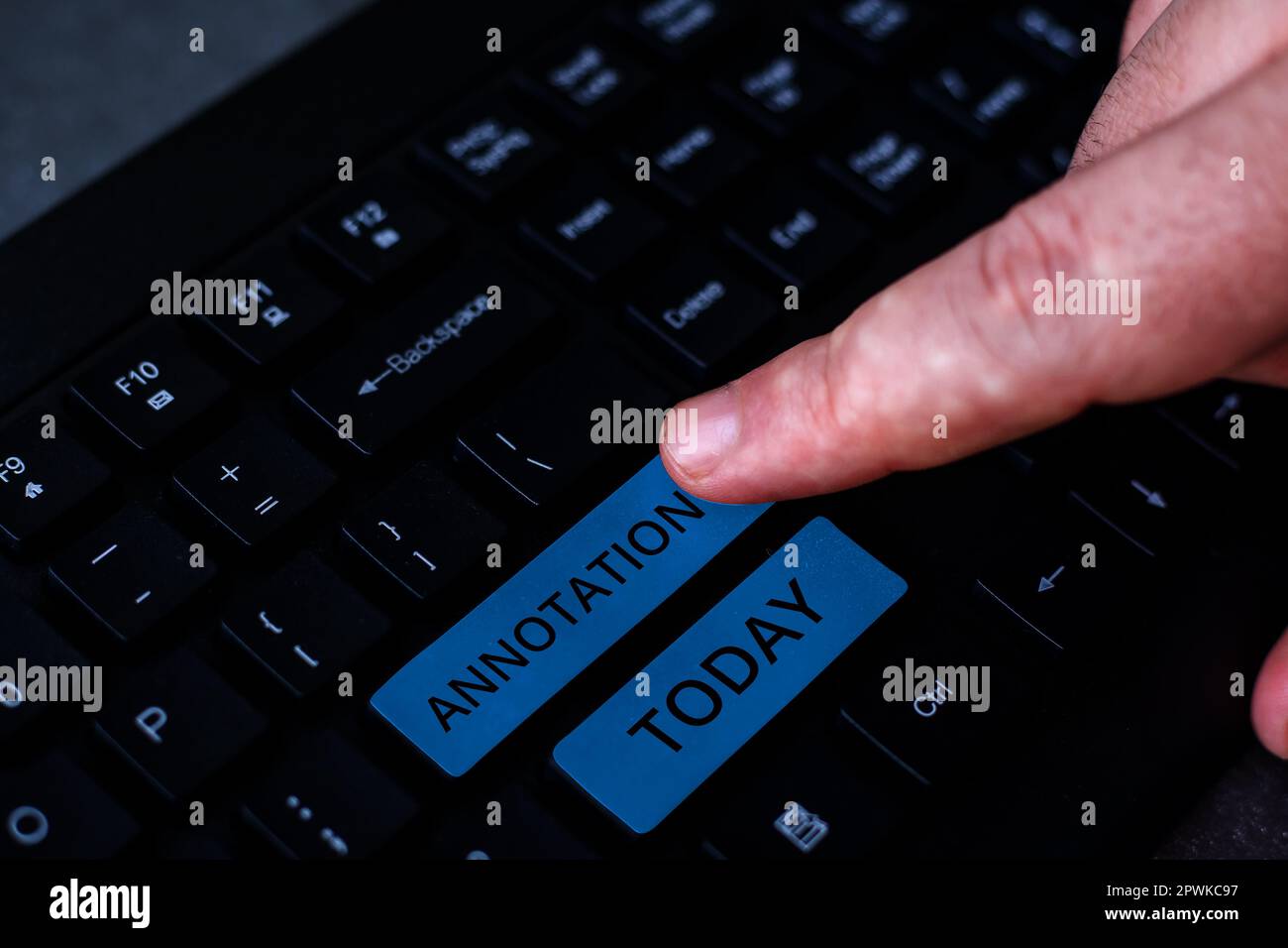 Conceptual display Annotation, Business showcase note added by way of ...