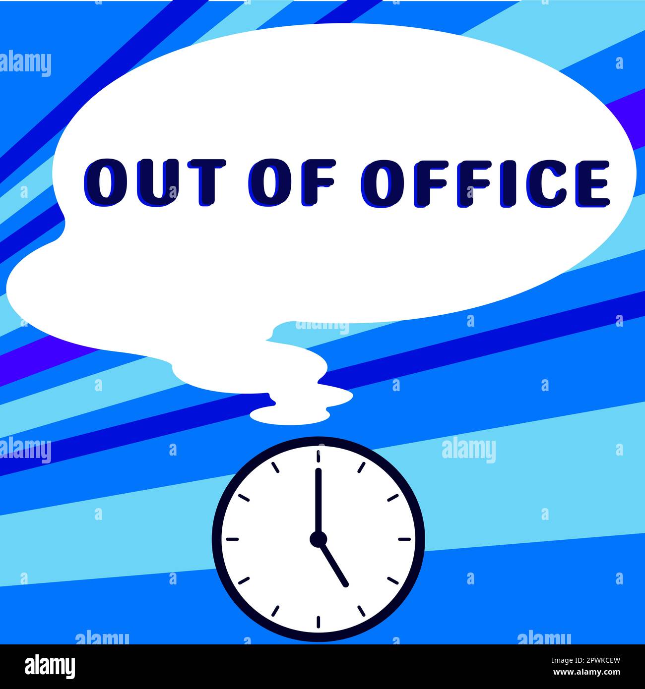 Hand writing sign Out Of Office, Business showcase Outside the job ...