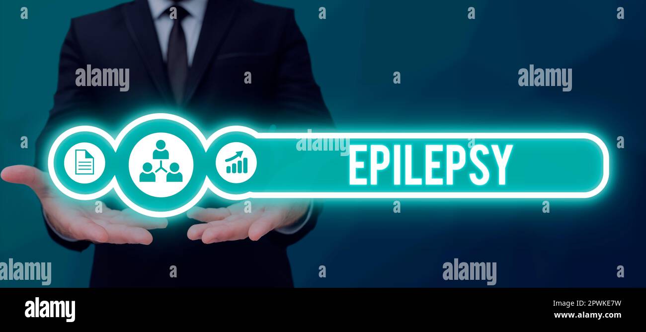Sign displaying Epilepsy, Concept meaning Fourth most common ...