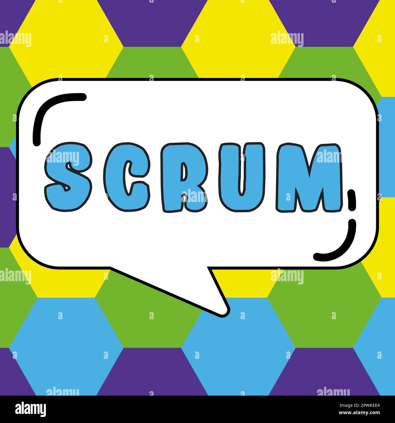 Conceptual display Scrum, Concept meaning handwriting as distinct from ...