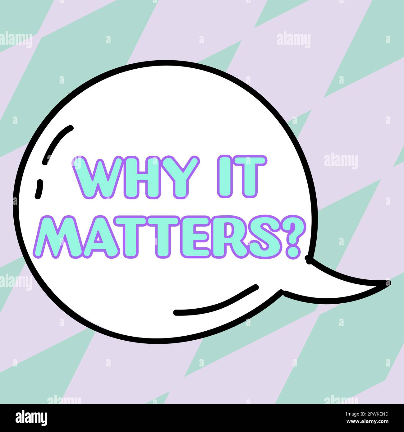 Text showing inspiration Why It Matters, Word Written on Important ...