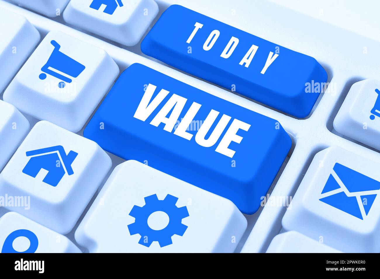 Text caption presenting Value, Business overview principles or ...