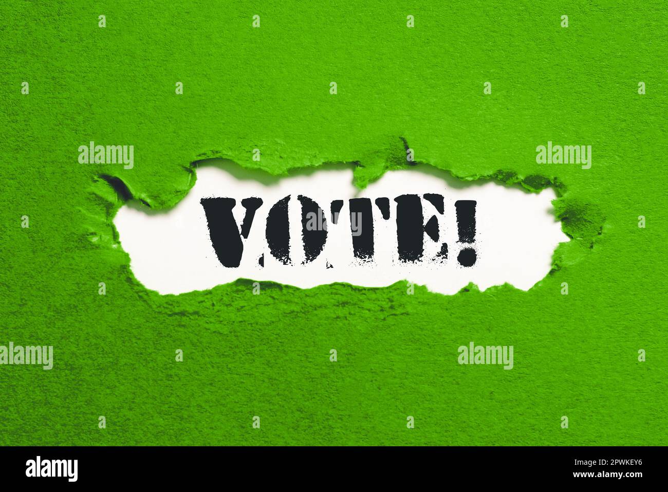 Handwriting text Vote, Word Written on formal indication choice between ...