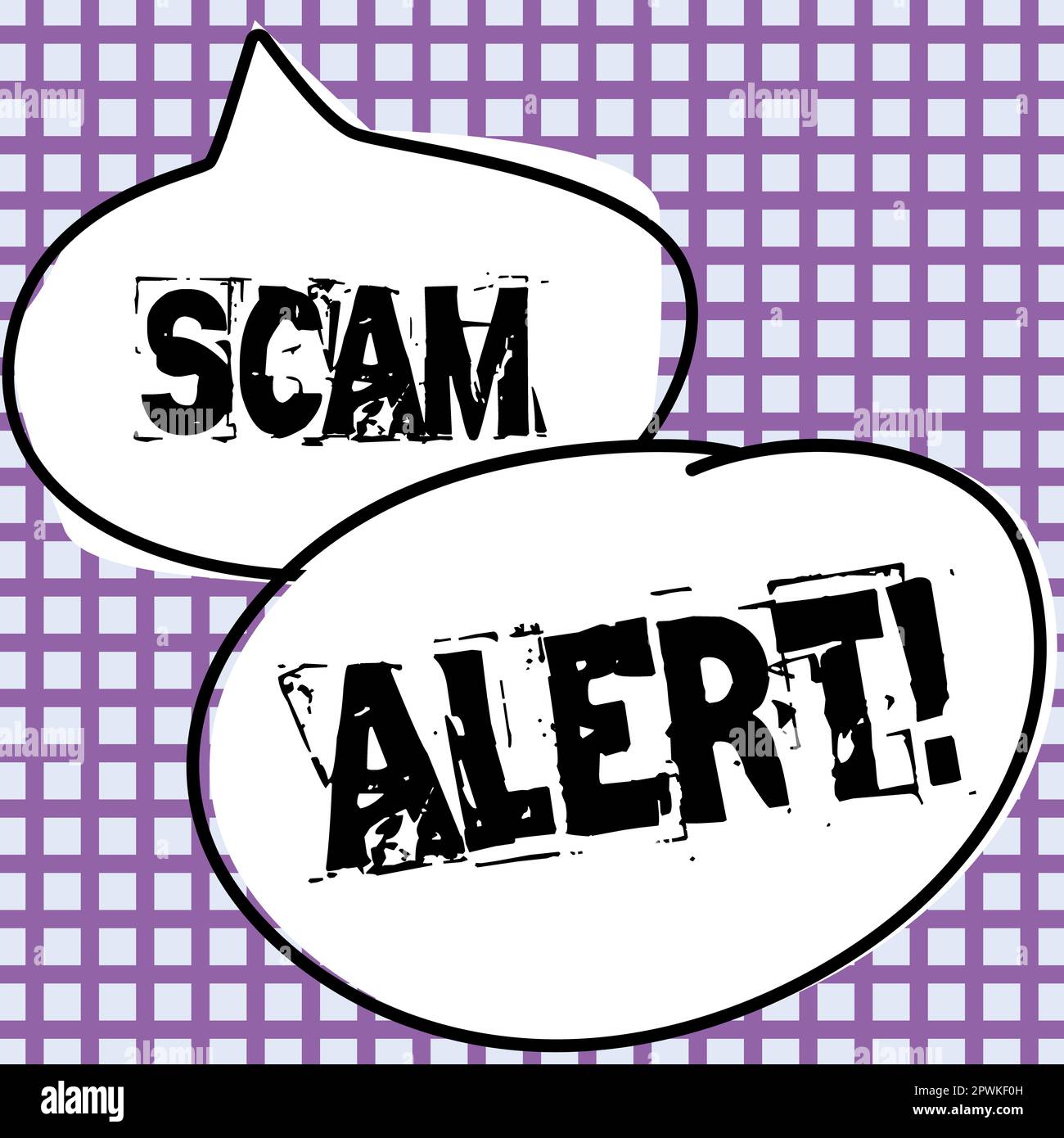 Handwriting text Scam Alert, Word for warning someone about scheme or ...