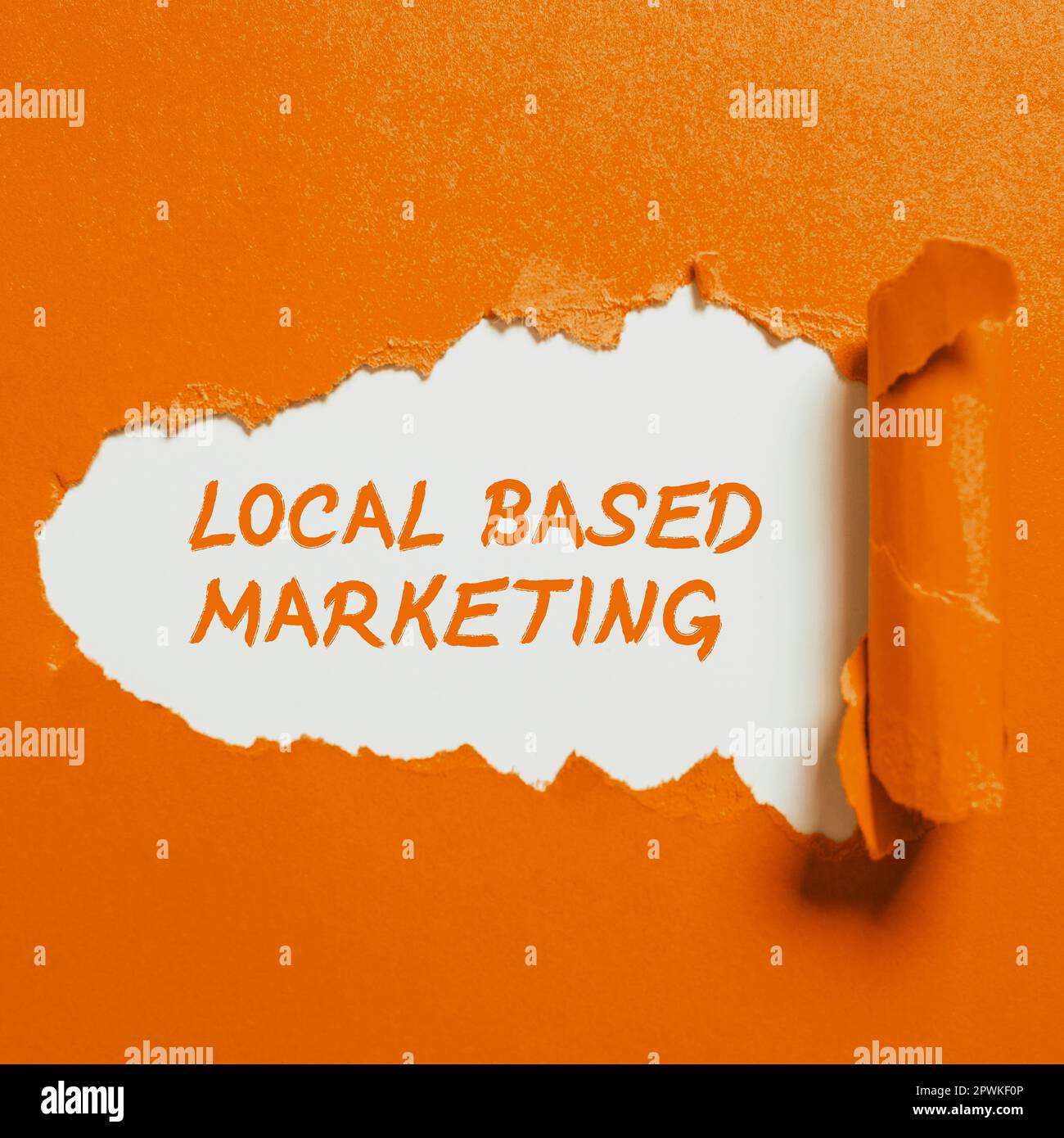 Conceptual caption Local Based Marketing, Conceptual photo marketing ...