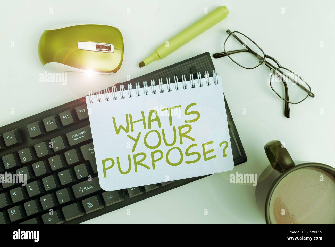 Text showing inspiration What's Your Purpose, Business showcase ...