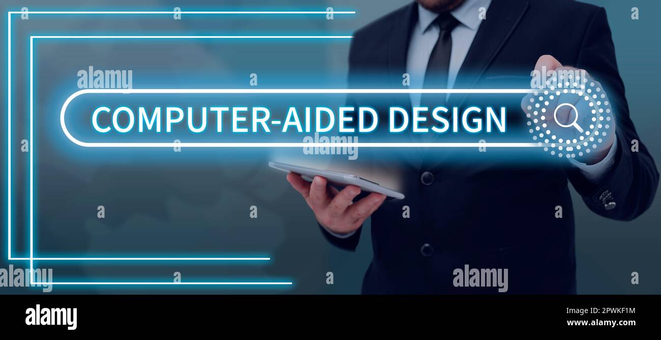 Inspiration showing sign Computer Aided Design, Word Written on CAD ...