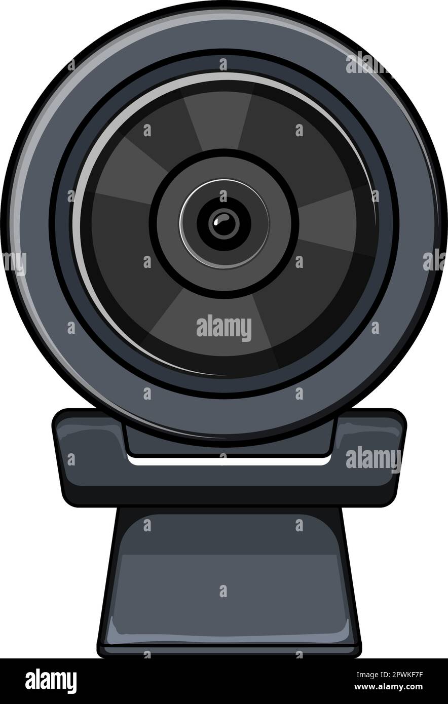 cam web camera cartoon. cam technology, digital equipment cam web ...