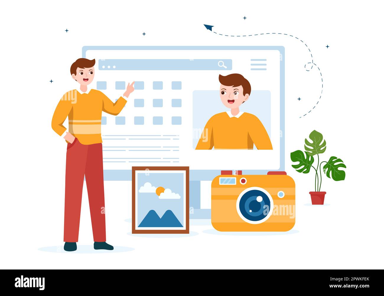 Personal Portfolio with Profile Data, Resume or Self Improvement to ...