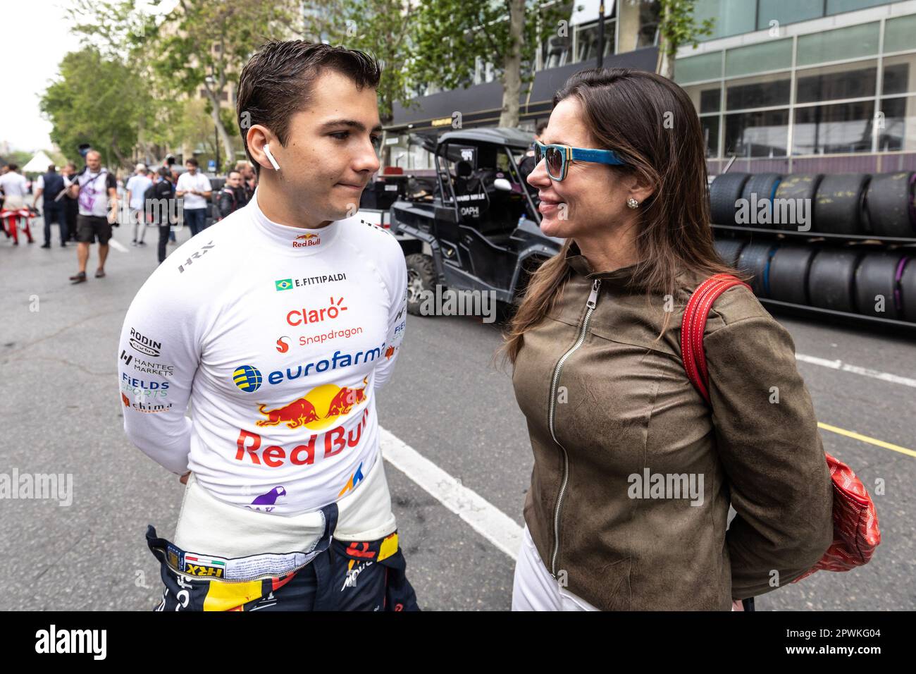 FITTIPALDI Enzo (bra), Rodin Carlin, Dallara F2, portrait with his ...