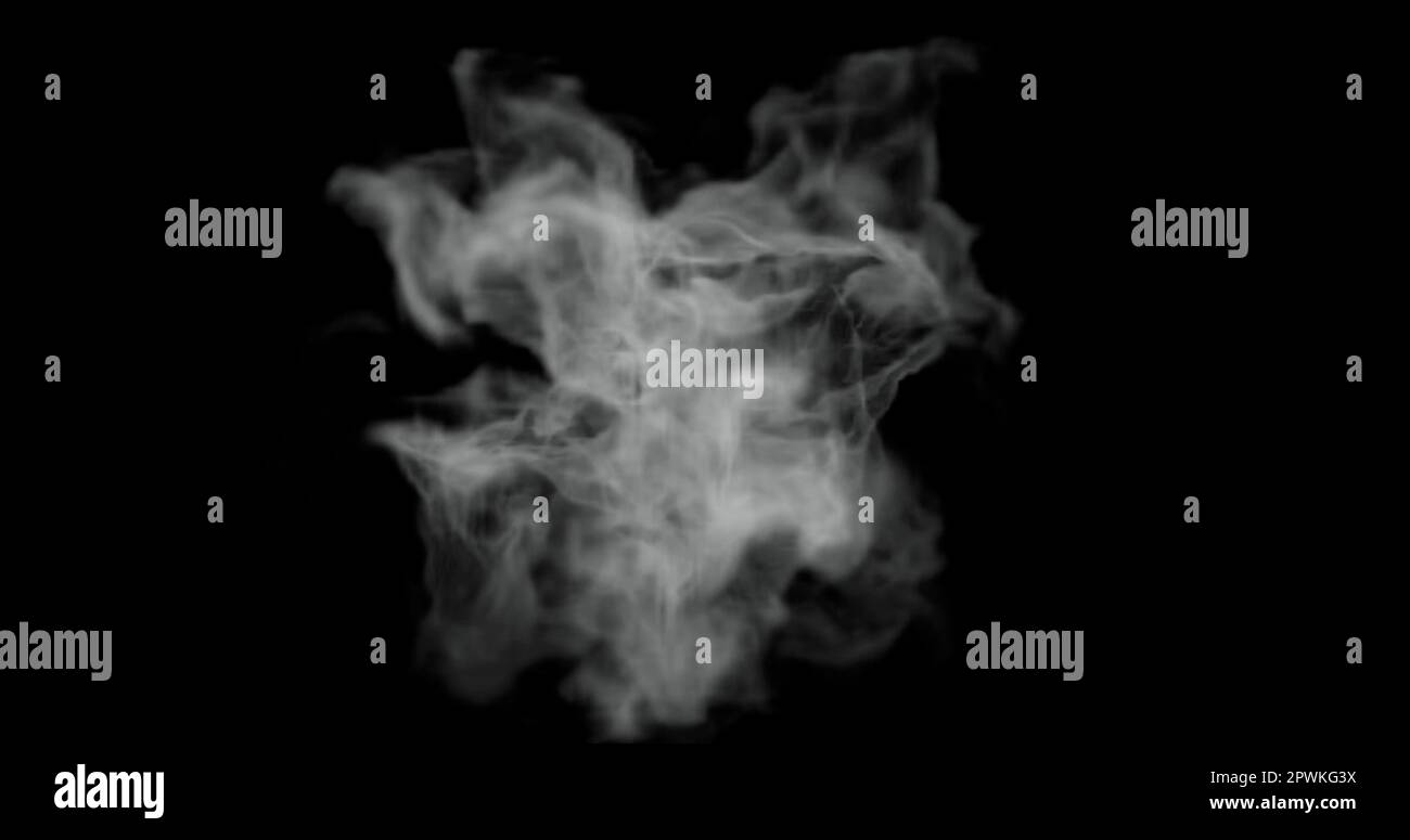 isolated steam or gas smoke texture for fire or hot temperature Stock ...