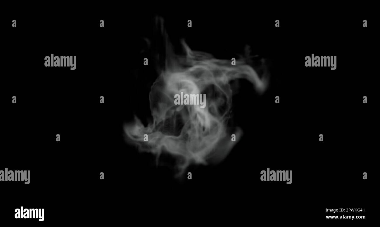 isolated steam or gas smoke texture for fire or hot temperature Stock ...