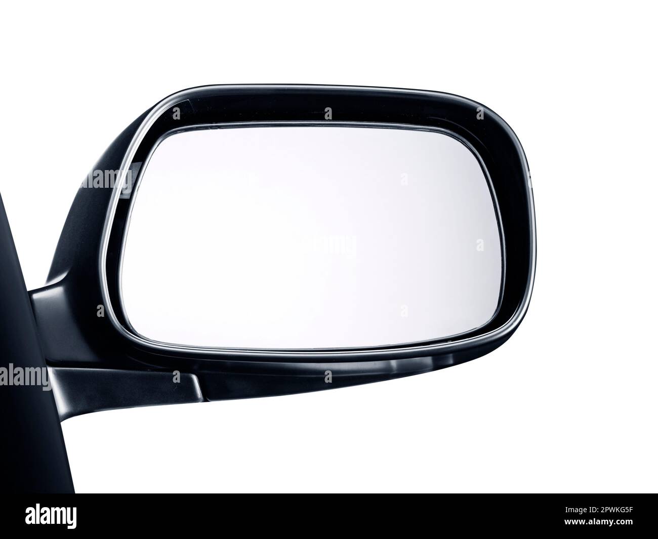 side rear-view mirror on a car white background Stock Photo - Alamy