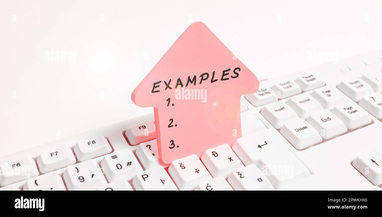 Writing displaying text Examples, Business concept photo Sample Model ...