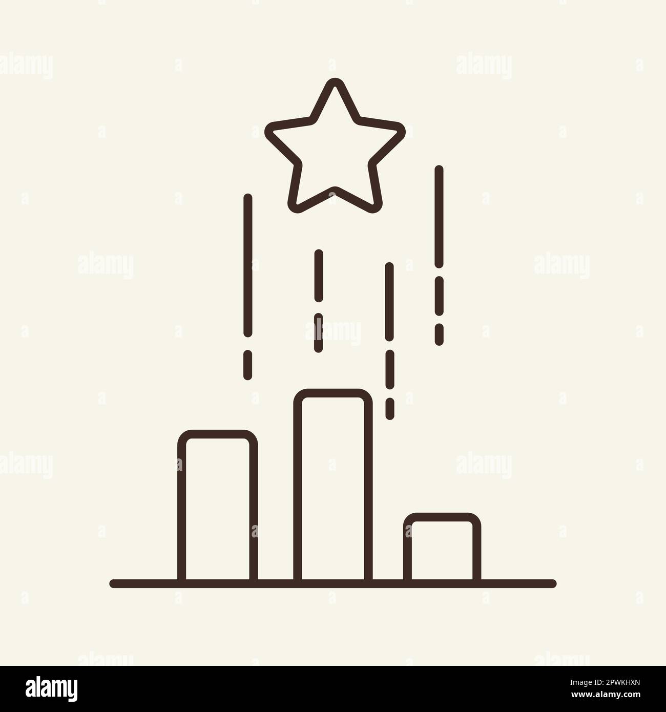 Victory podium line icon Stock Vector Image & Art - Alamy