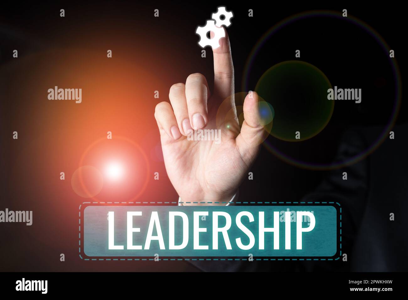 Writing displaying text Leadership, Concept meaning Ability Activity ...