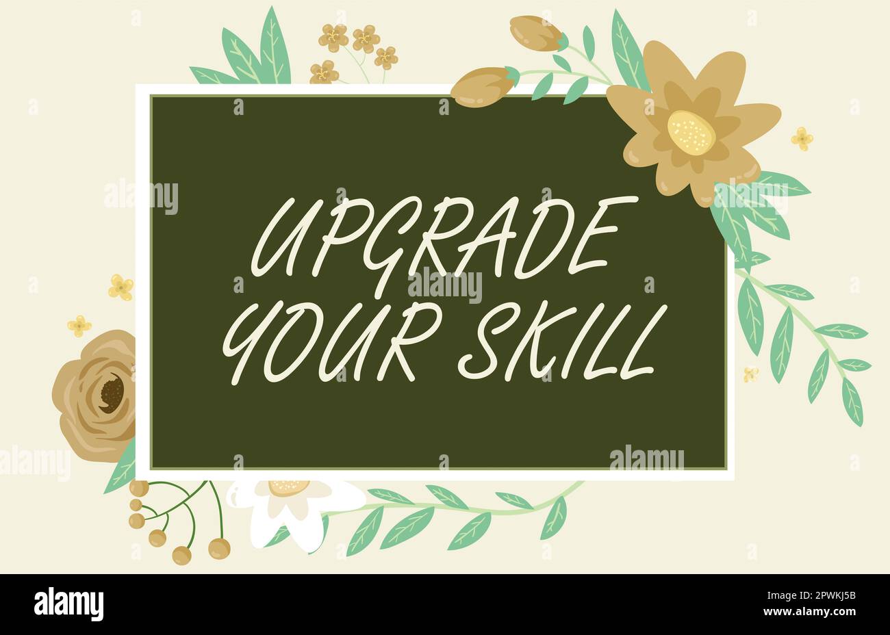 Inspiration showing sign Upgrade Your Skill, Conceptual photo Expand ...