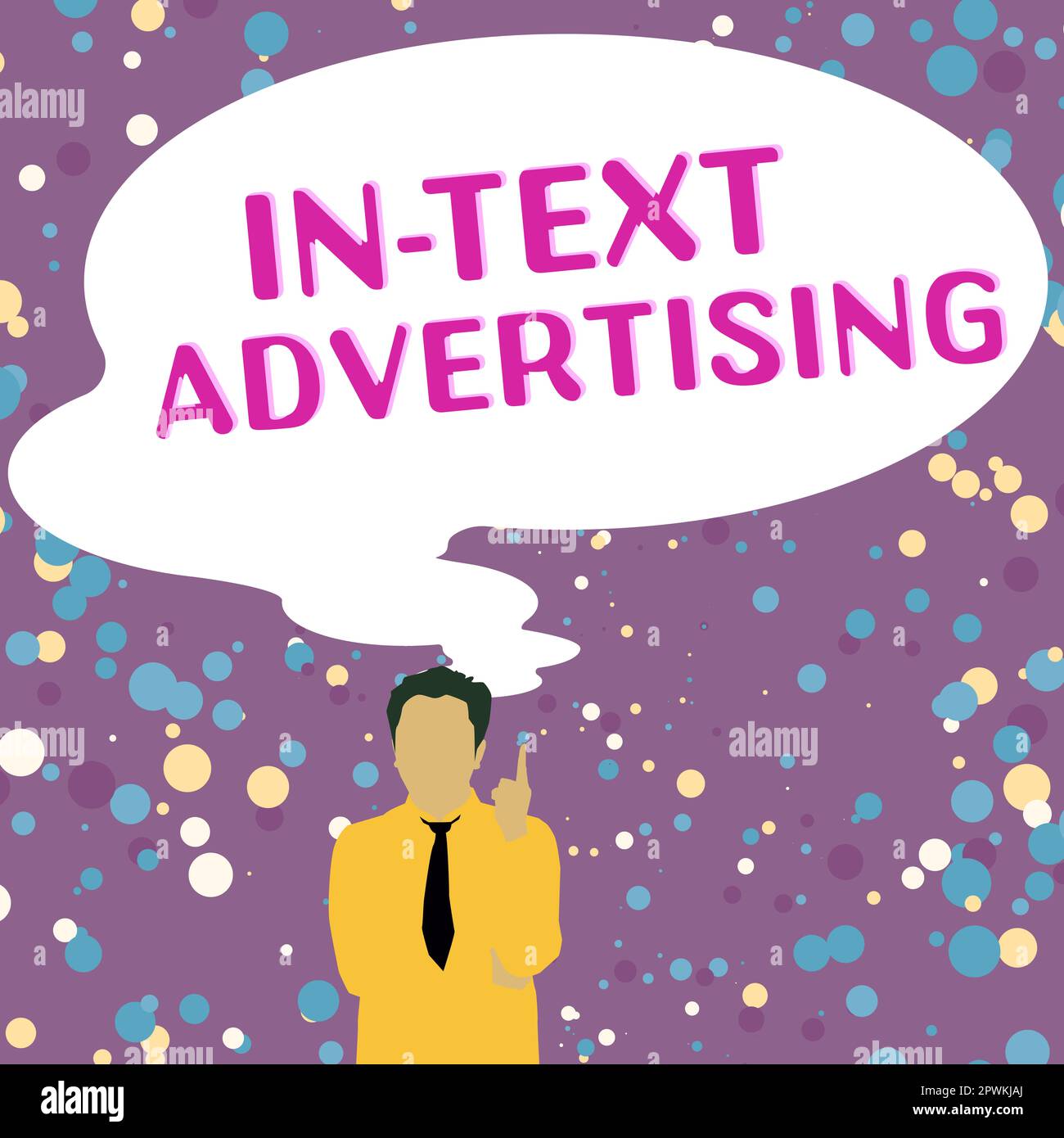 Writing displaying text In Text Advertising, Business overview ...