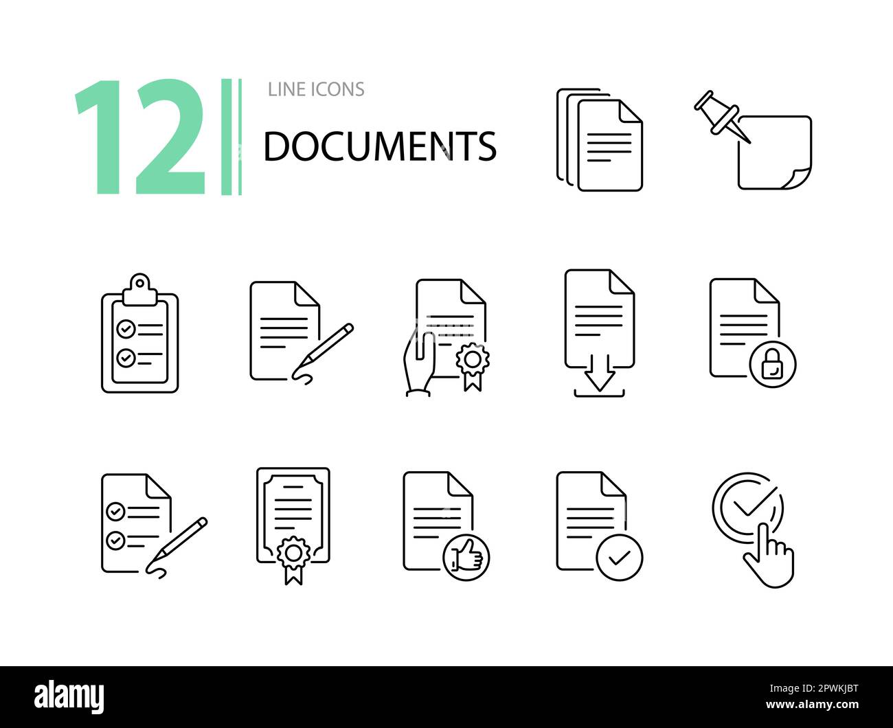 Award documents Cut Out Stock Images & Pictures - Alamy