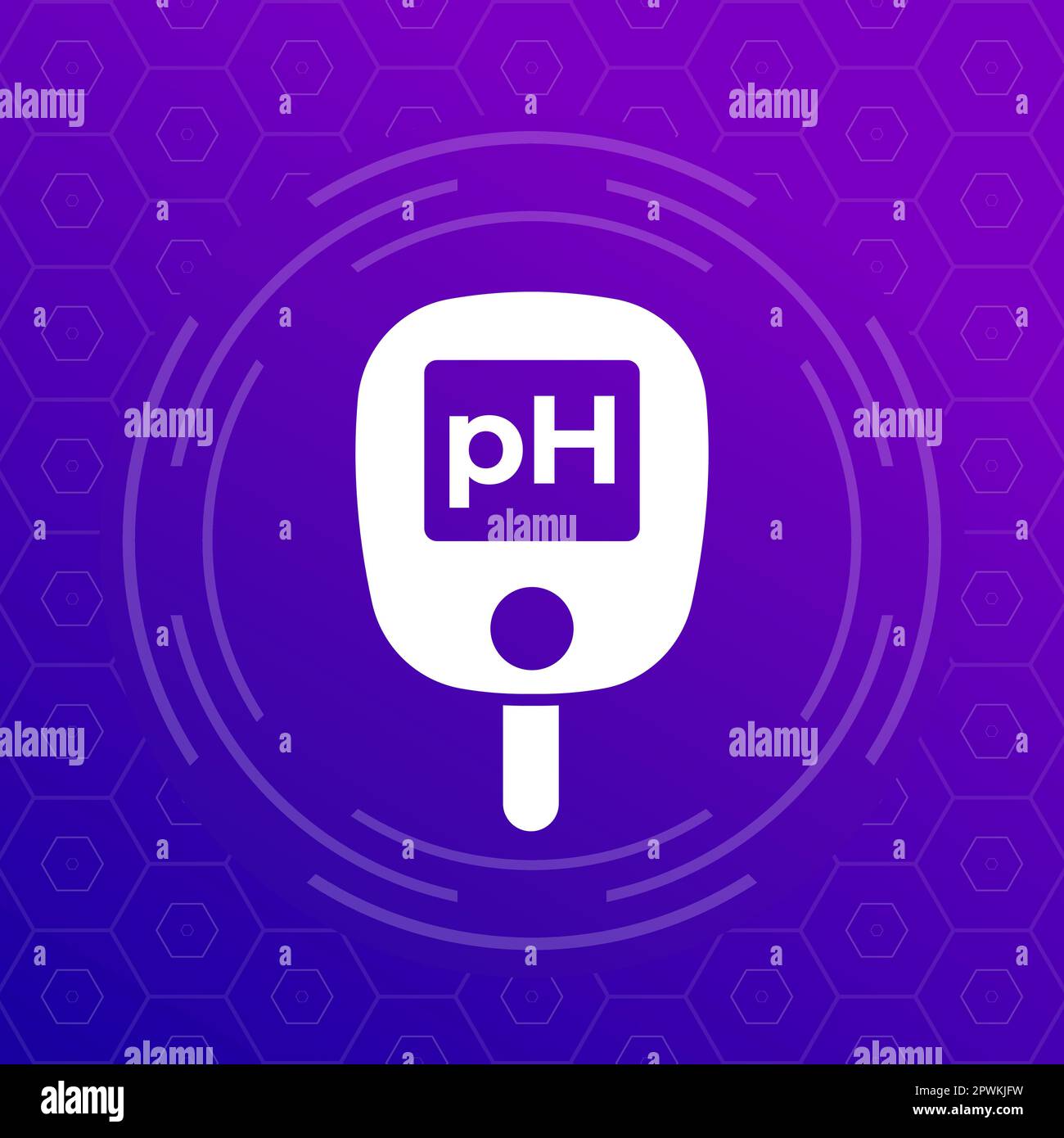 Ph level meter icon hi-res stock photography and images - Alamy