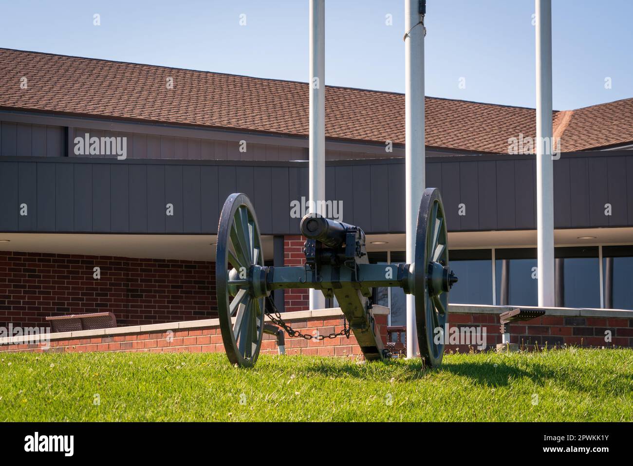 Weaponery at Mill Springs Battlefield Stock Photo - Alamy