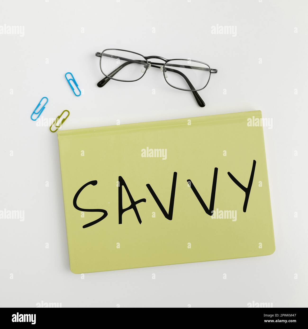 Text sign showing Savvy, Business idea having perception, comprehension ...