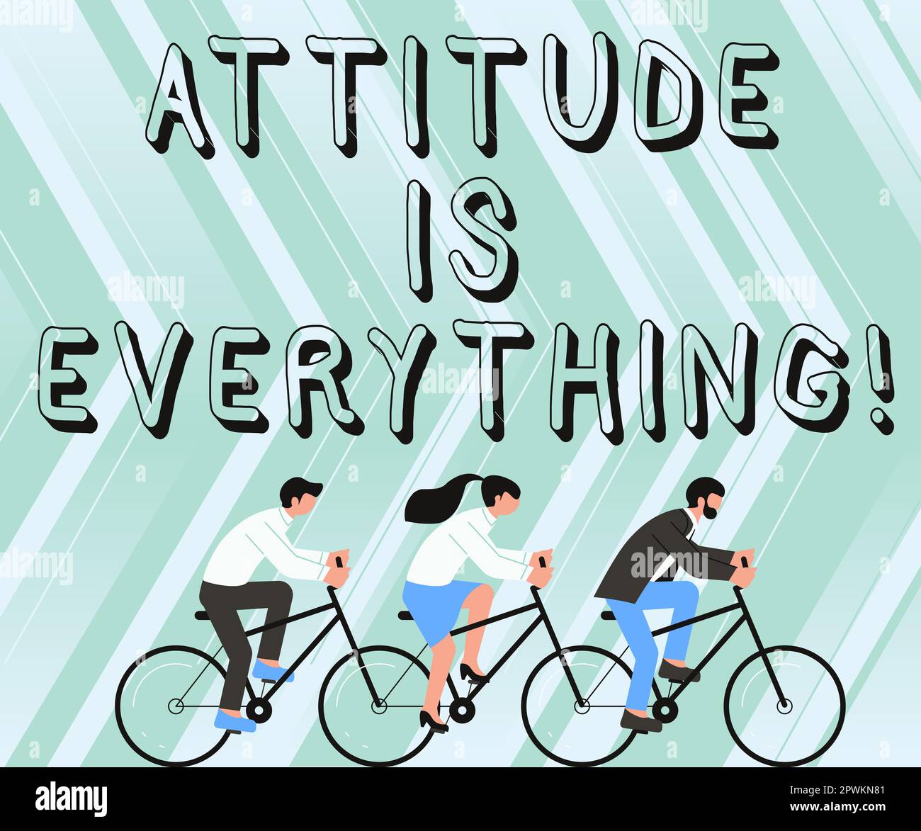 Inspiration showing sign Attitude Is Everything, Internet Concept ...