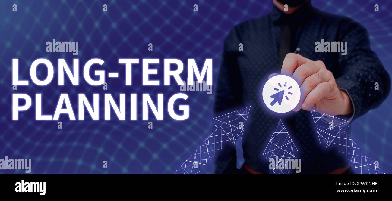 Conceptual display Long Term Planning, Business overview Establish ...