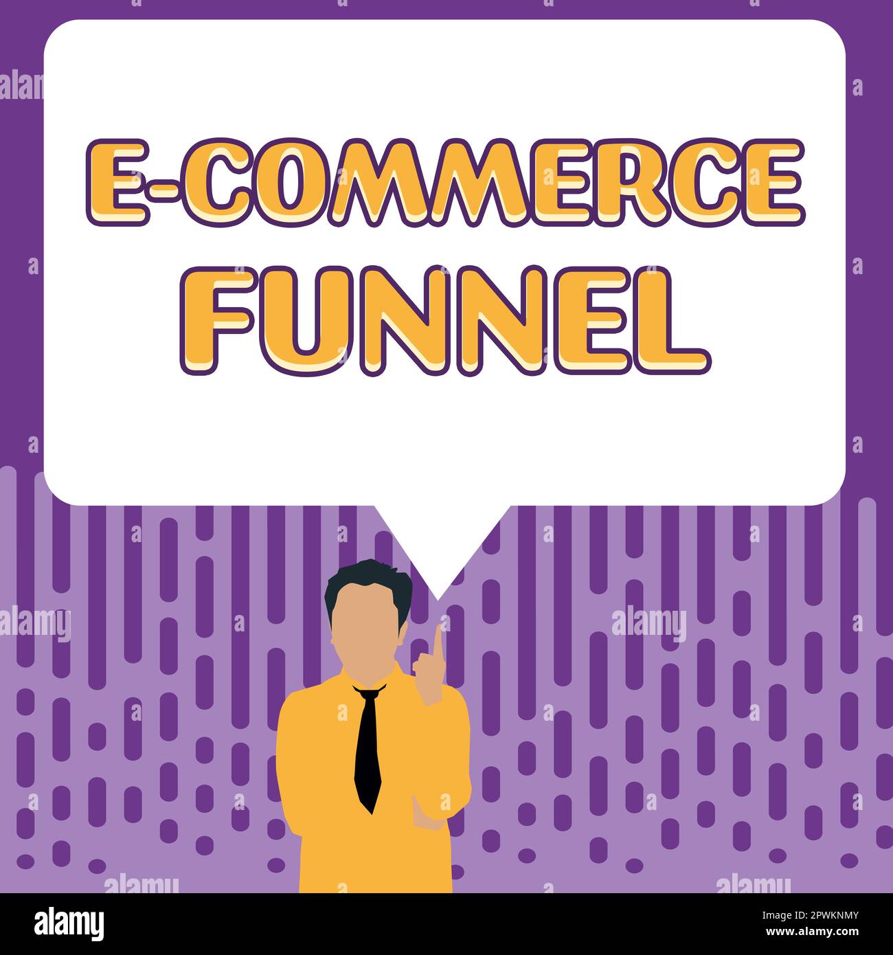 Conceptual caption E Commerce Funnel, Word for a tool used to optimise ...