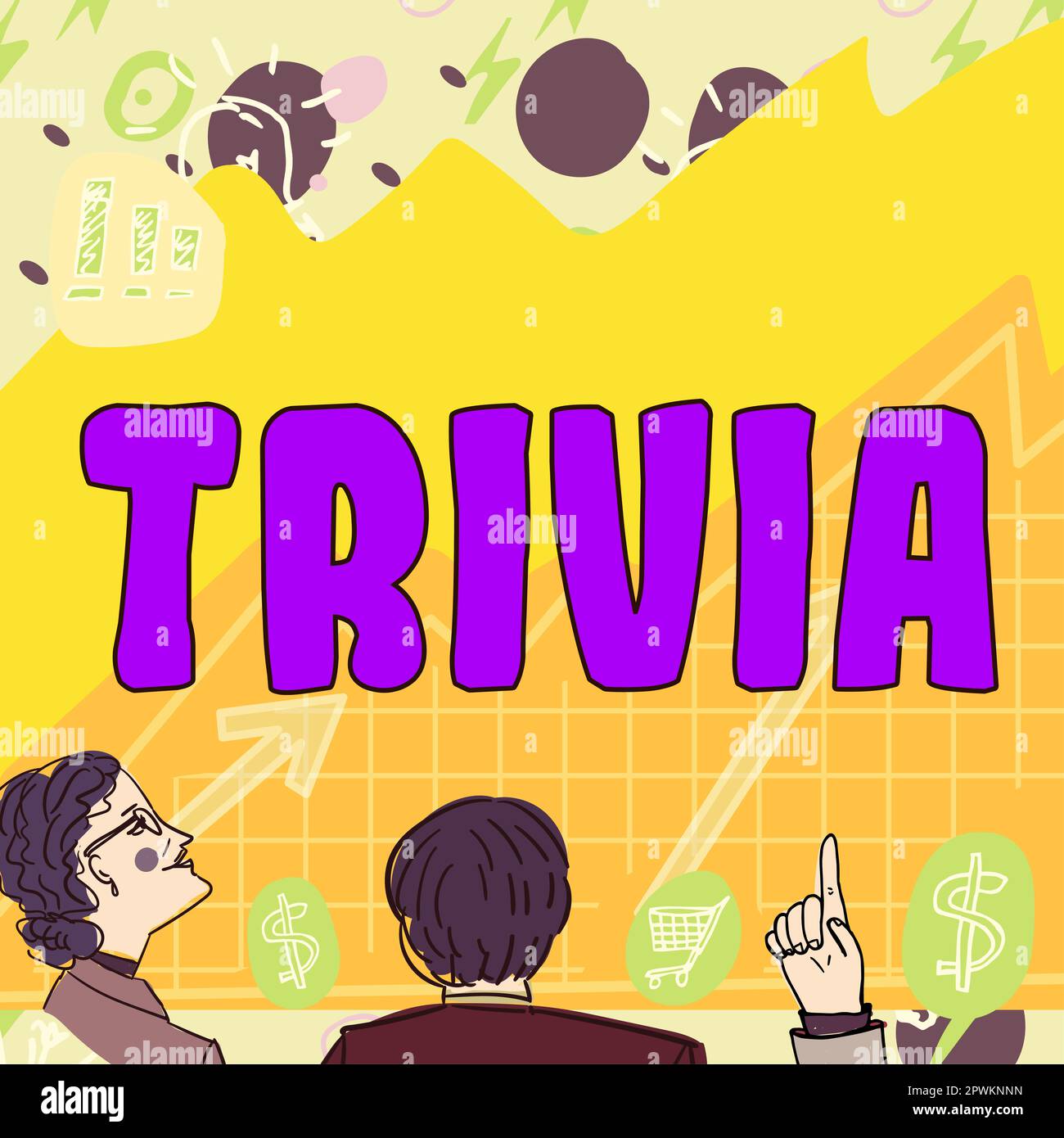 Hand writing sign Trivia, Business concept details considerations ...