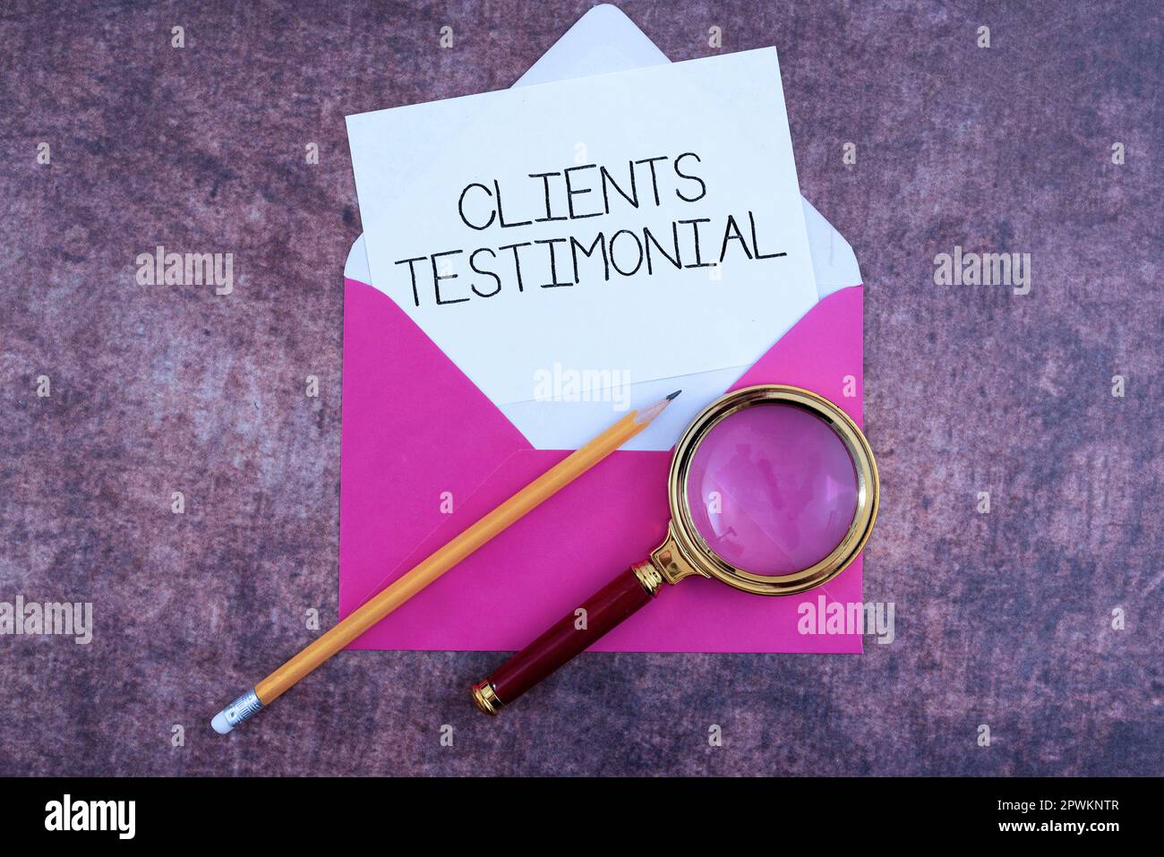 Text showing inspiration Clients Testimonial, Business approach Formal ...
