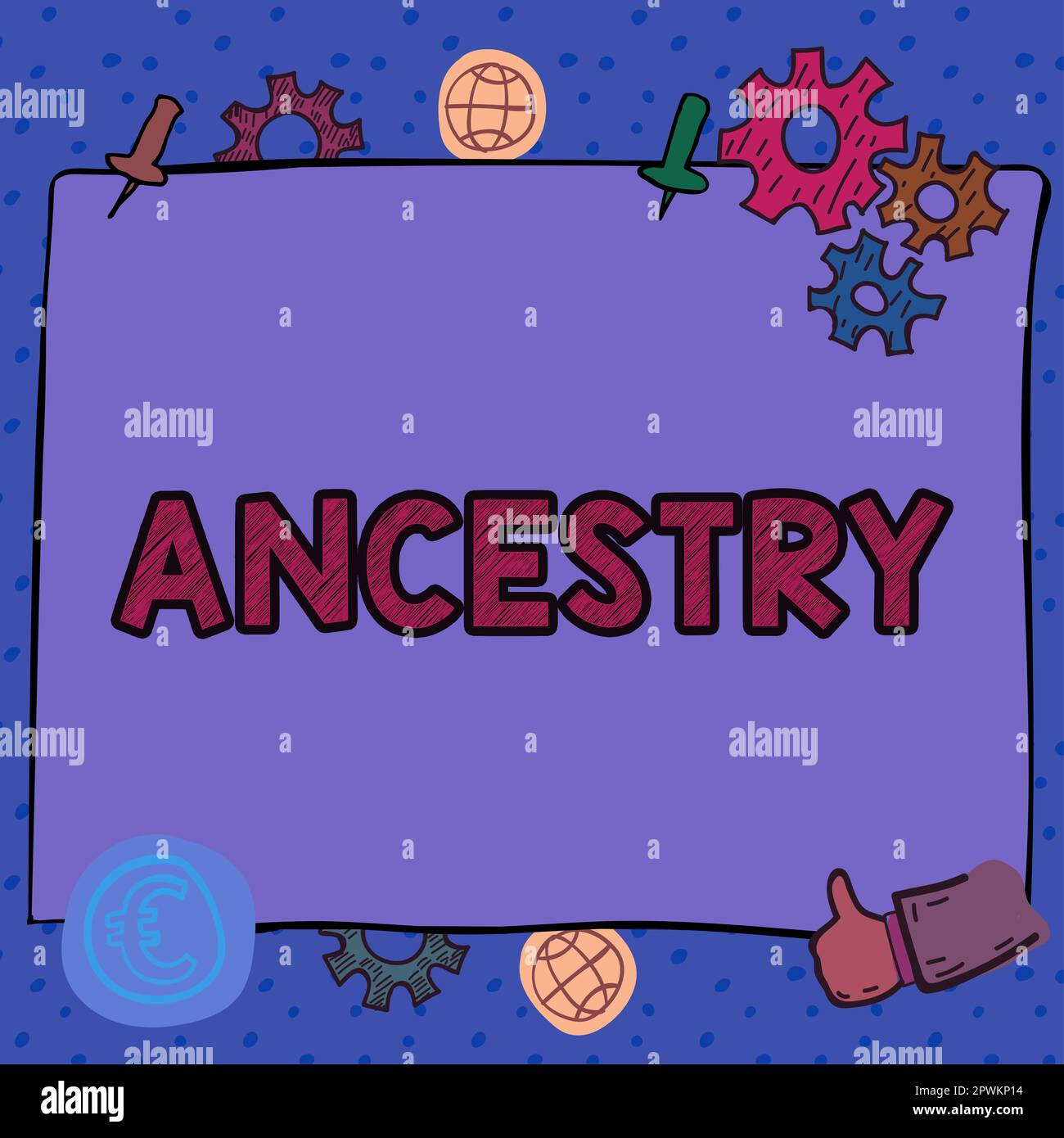 Conceptual caption Ancestry, Business showcase the history or ... Conceptual caption Ancestry, Business showcase the history or ...