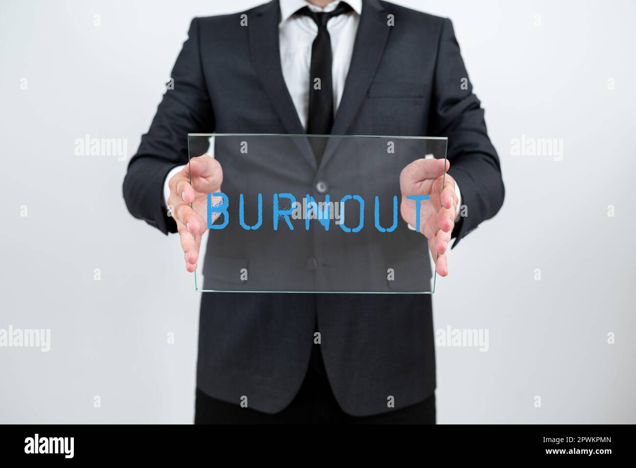 Conceptual display Burnout, Word for Feeling of physical and emotional ...
