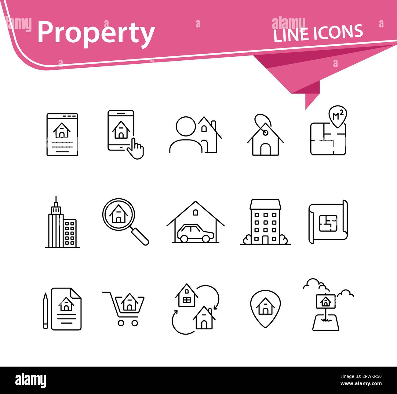 Floor plan online Stock Vector Images - Alamy