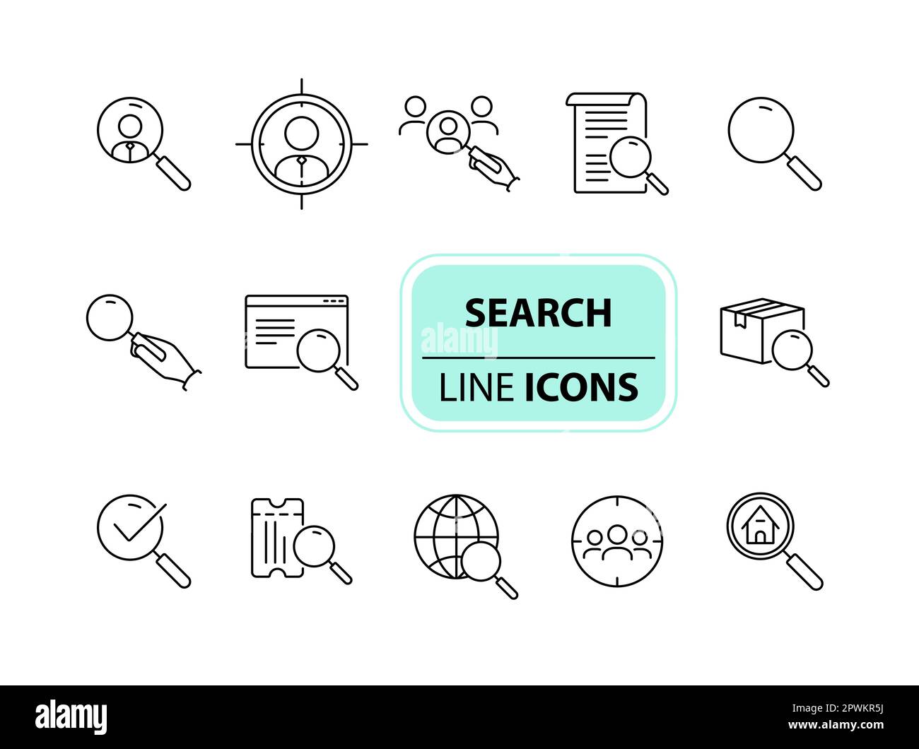 Goal tracking icons Cut Out Stock Images & Pictures - Alamy