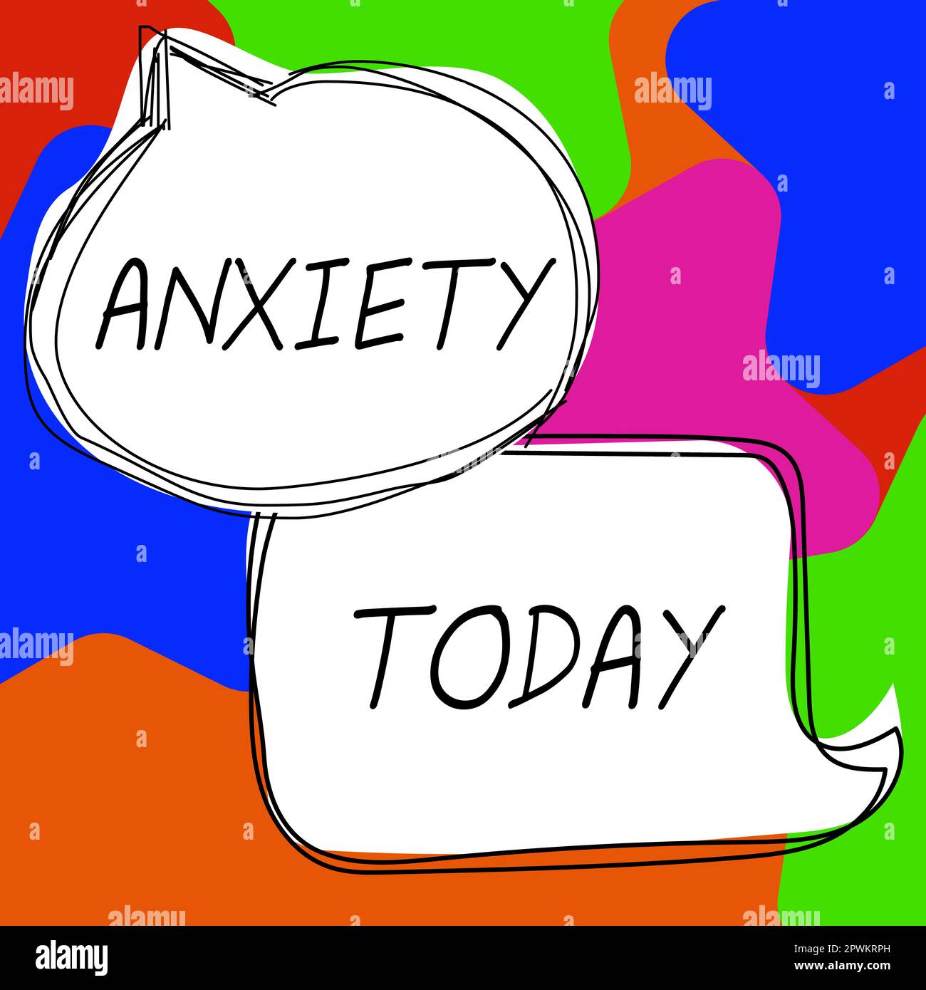 Sign displaying Anxiety, Business showcase Excessive uneasiness and ...