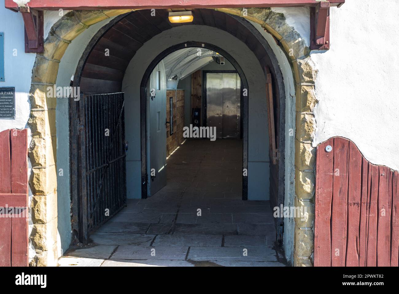 Marsden grotto lift hi-res stock photography and images - Alamy