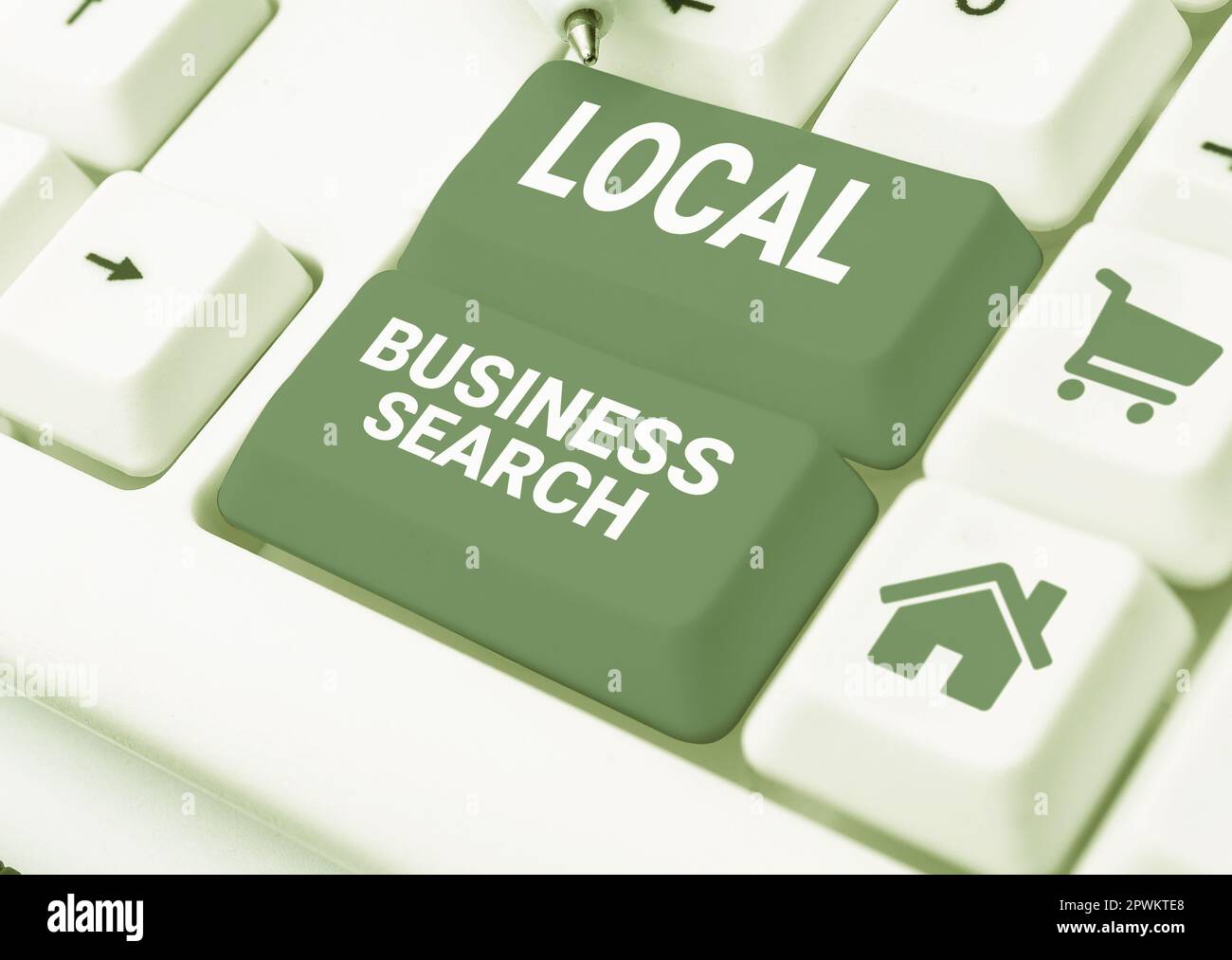 Conceptual display Local Business Search, Business overview looking for ...