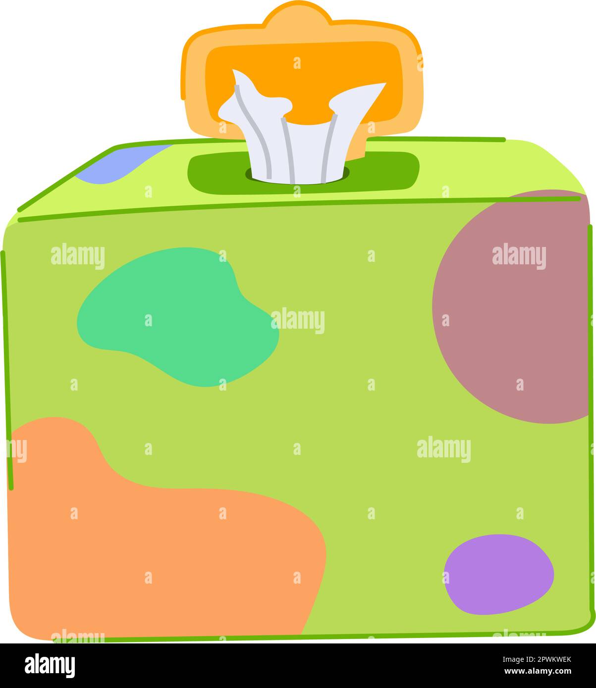 window water wipes cartoon. cleaner tissue, wet clean window water ...