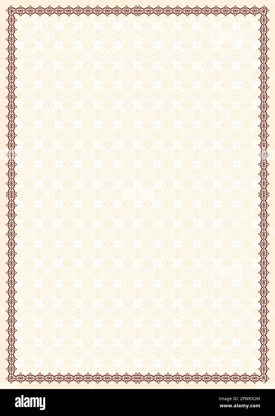 Frame with a background for a certificate Stock Vector Image & Art - Alamy
