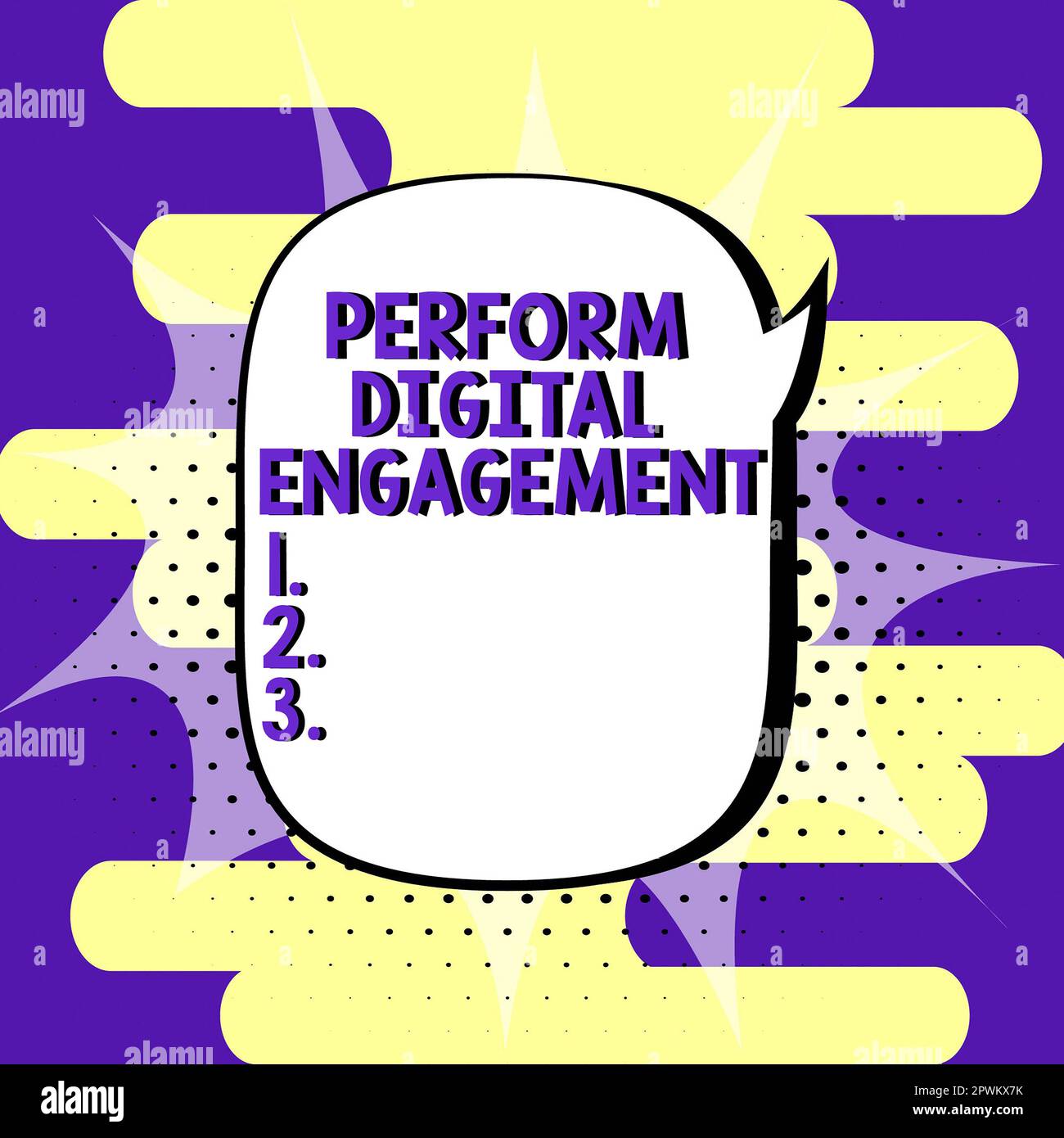Conceptual caption Perform Digital Engagement, Business overview engage ...